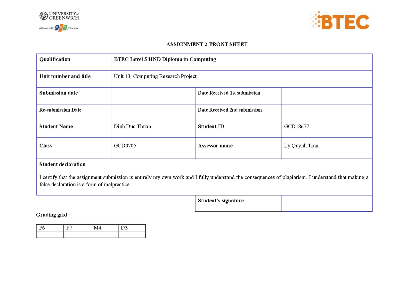 Assignment 2 Of Computing Research Project1639 For Iot Assignments