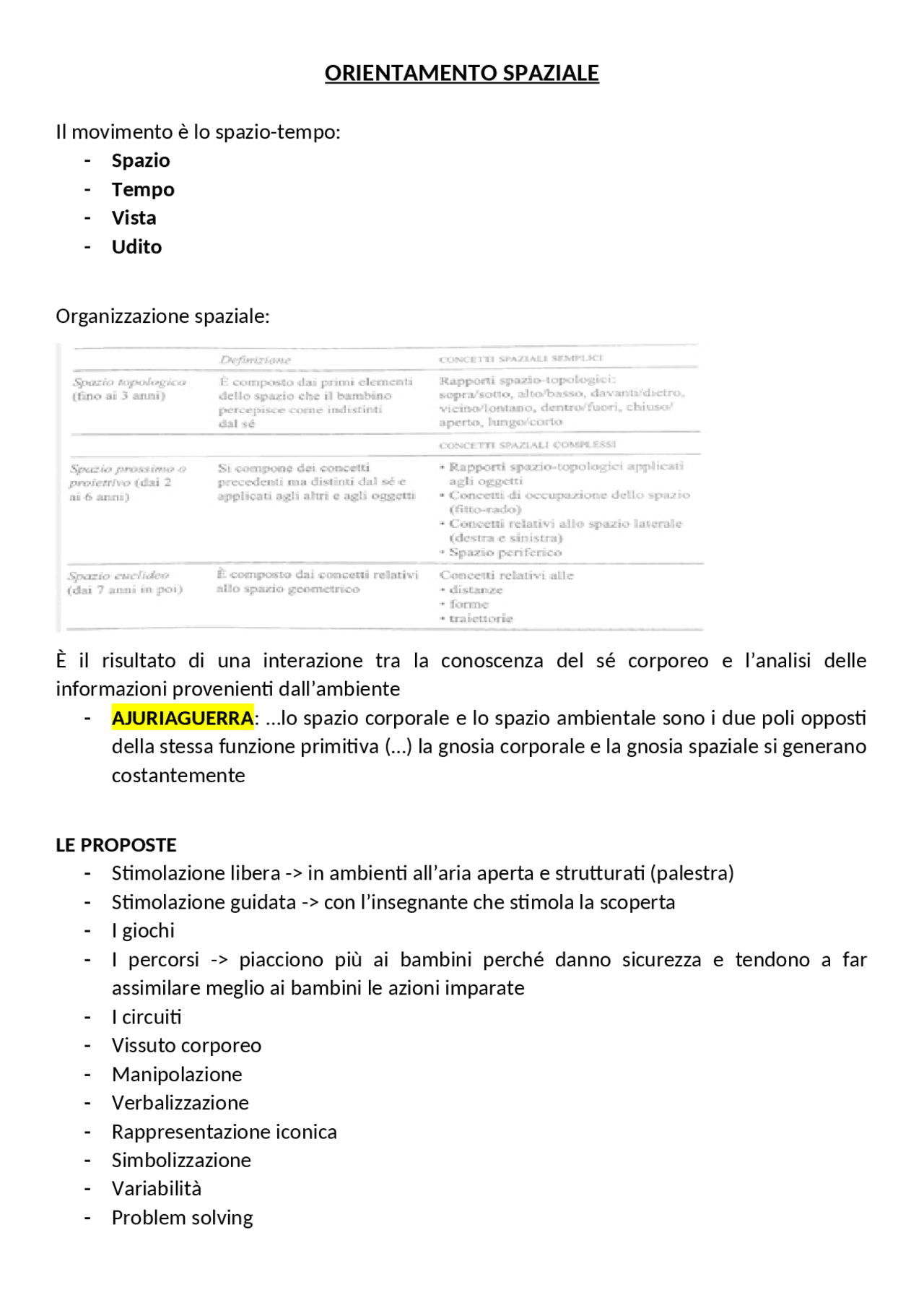 Didattica Delle Attività Motorie Docsity