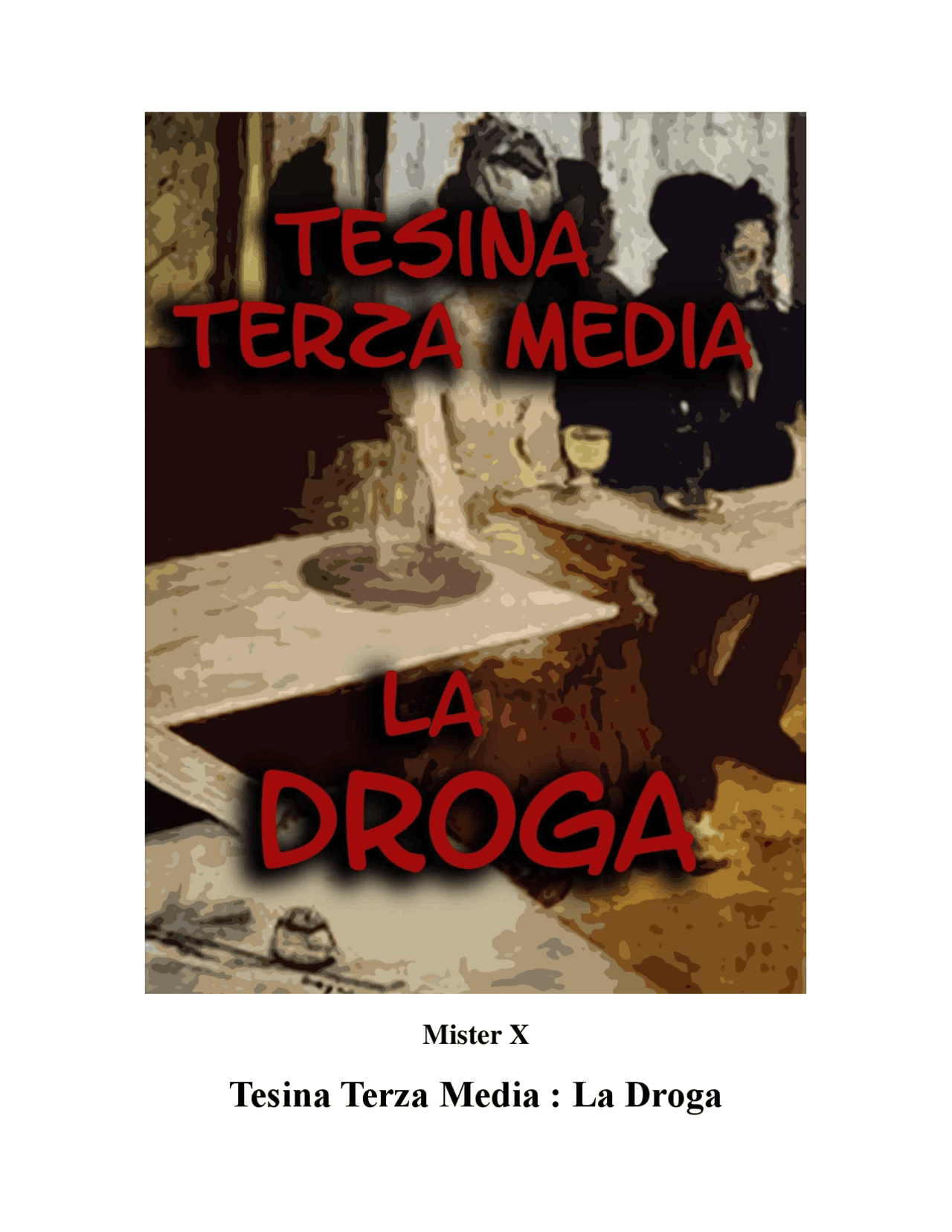 Le Droghe Ciao A Tutti Docsity