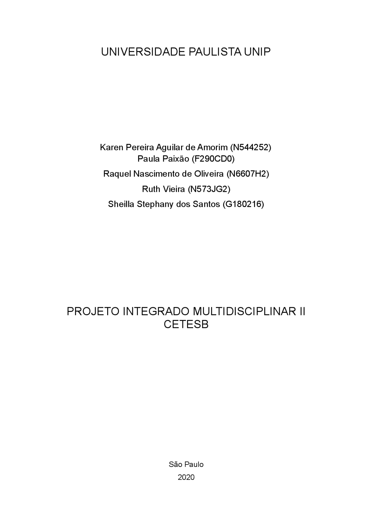 Pim Ii Gestão Ambiental Docsity