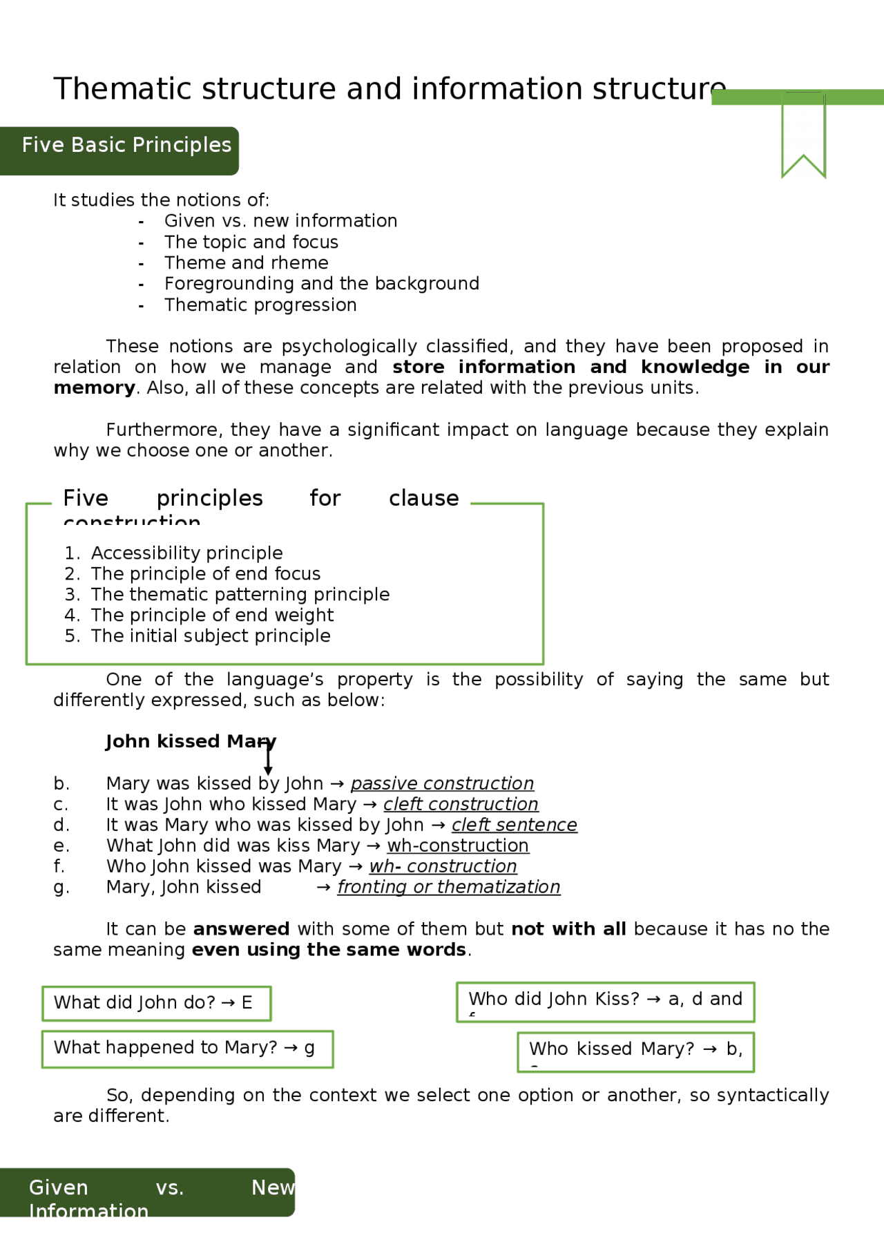 Discourse And Text Tema 4 Apuntes Docsity