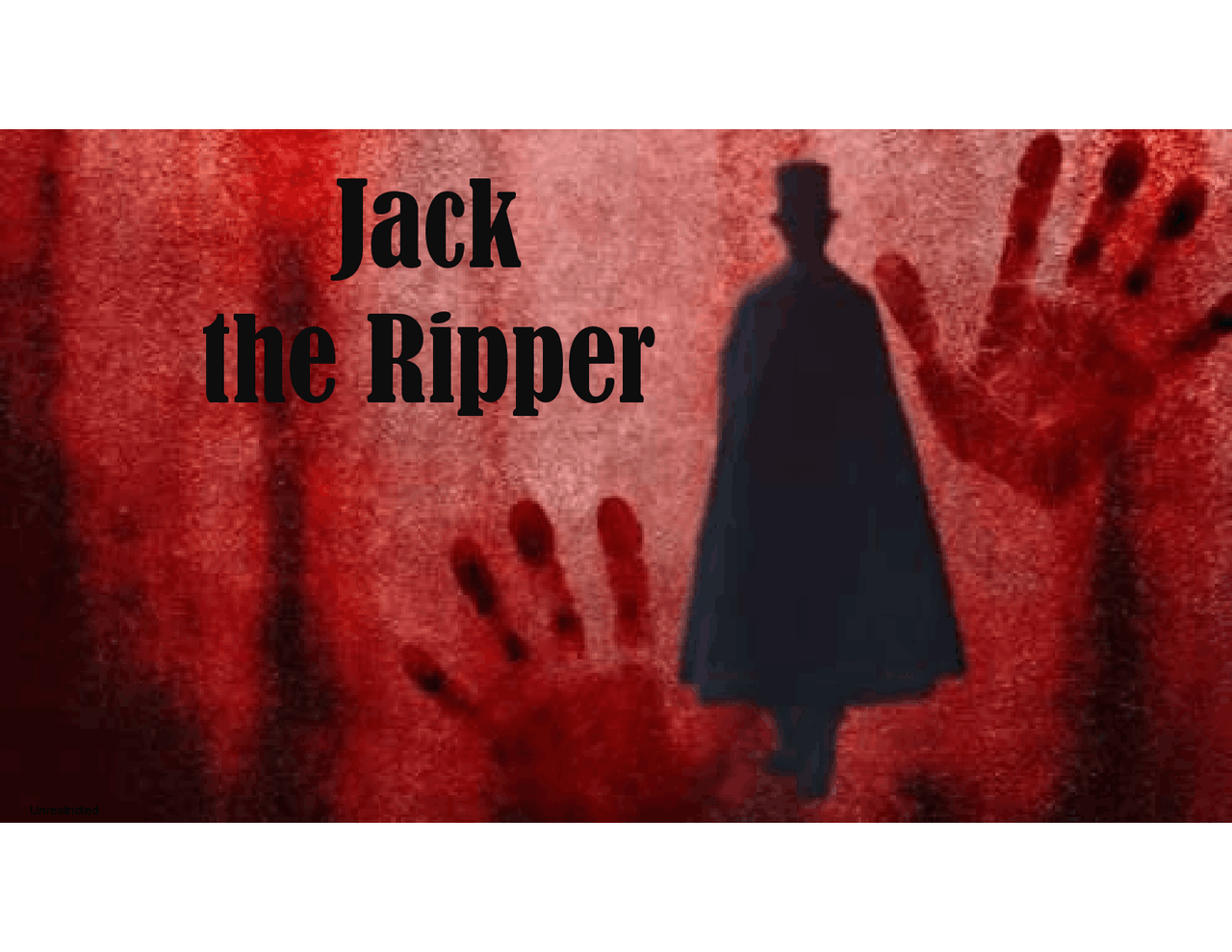 SLIDE IN INGLESE DI JACK THE RIPPER - Docsity