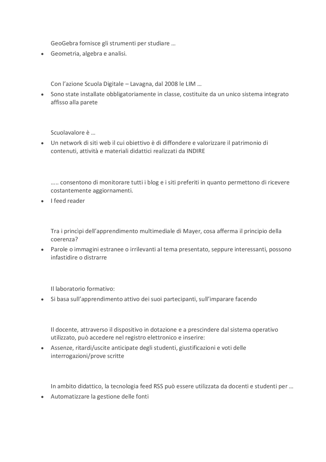 Modulo 4 eipass teacher | Appunti di Fondamenti di informatica | Docsity