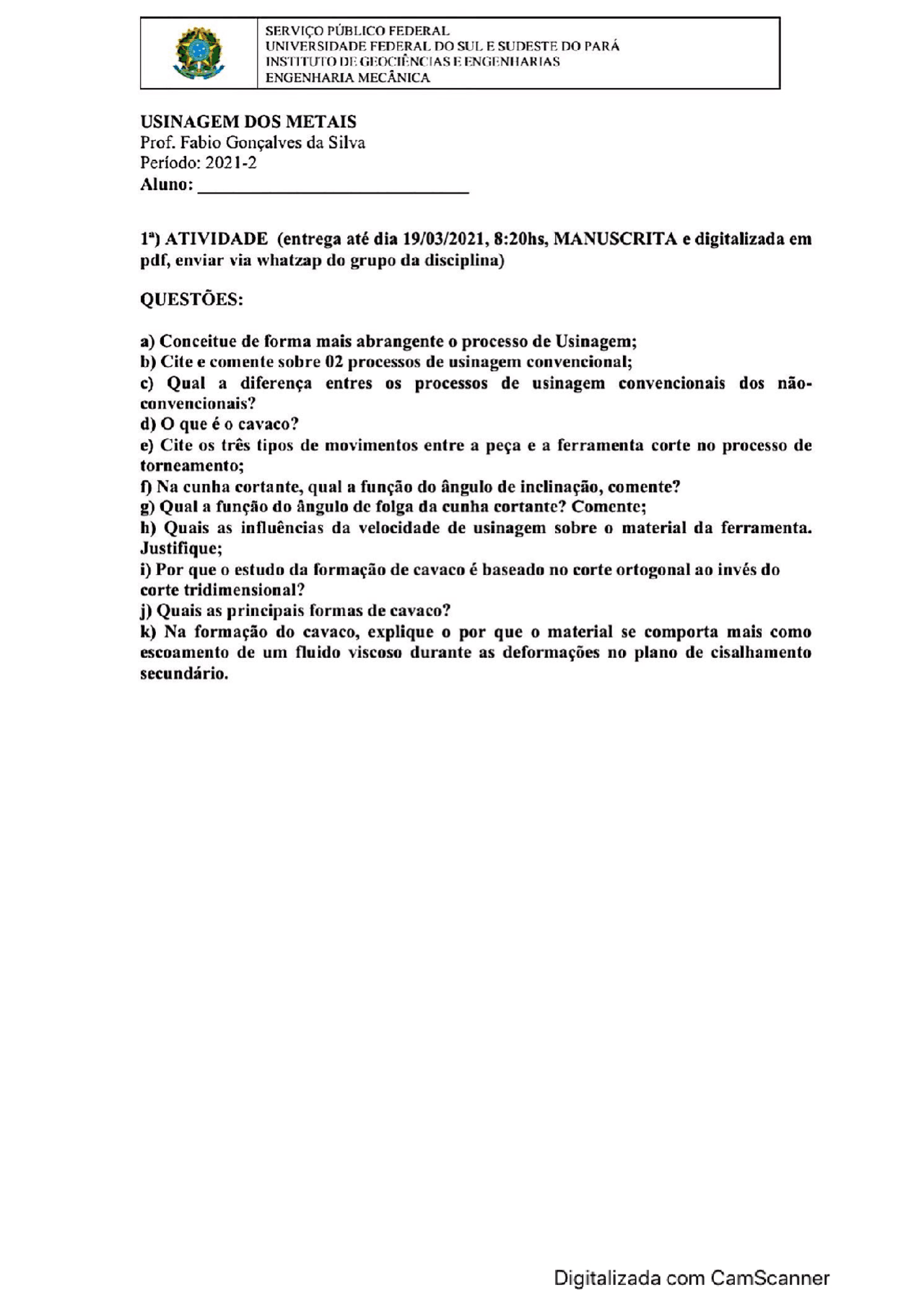 Exercícios De Metalografia Docsity