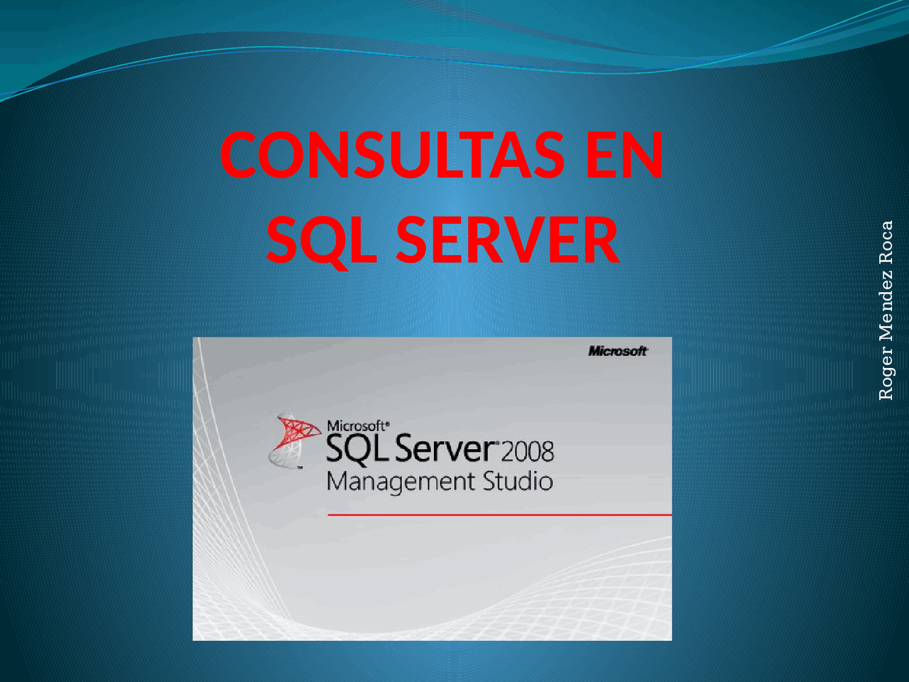 Consultas en SQL server - Docsity