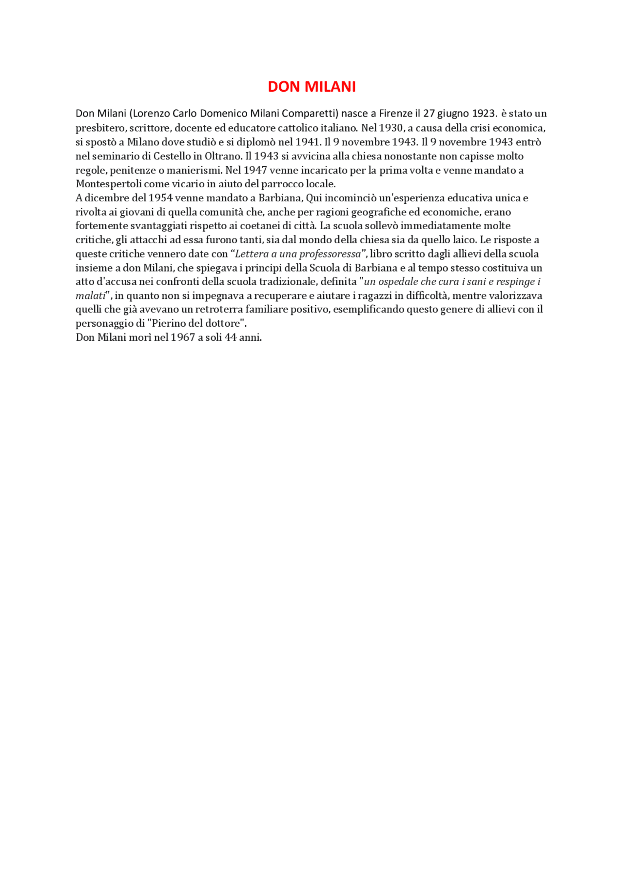 Scienze Umane Esercizi Esercizi Di Scienze Umane Docsity