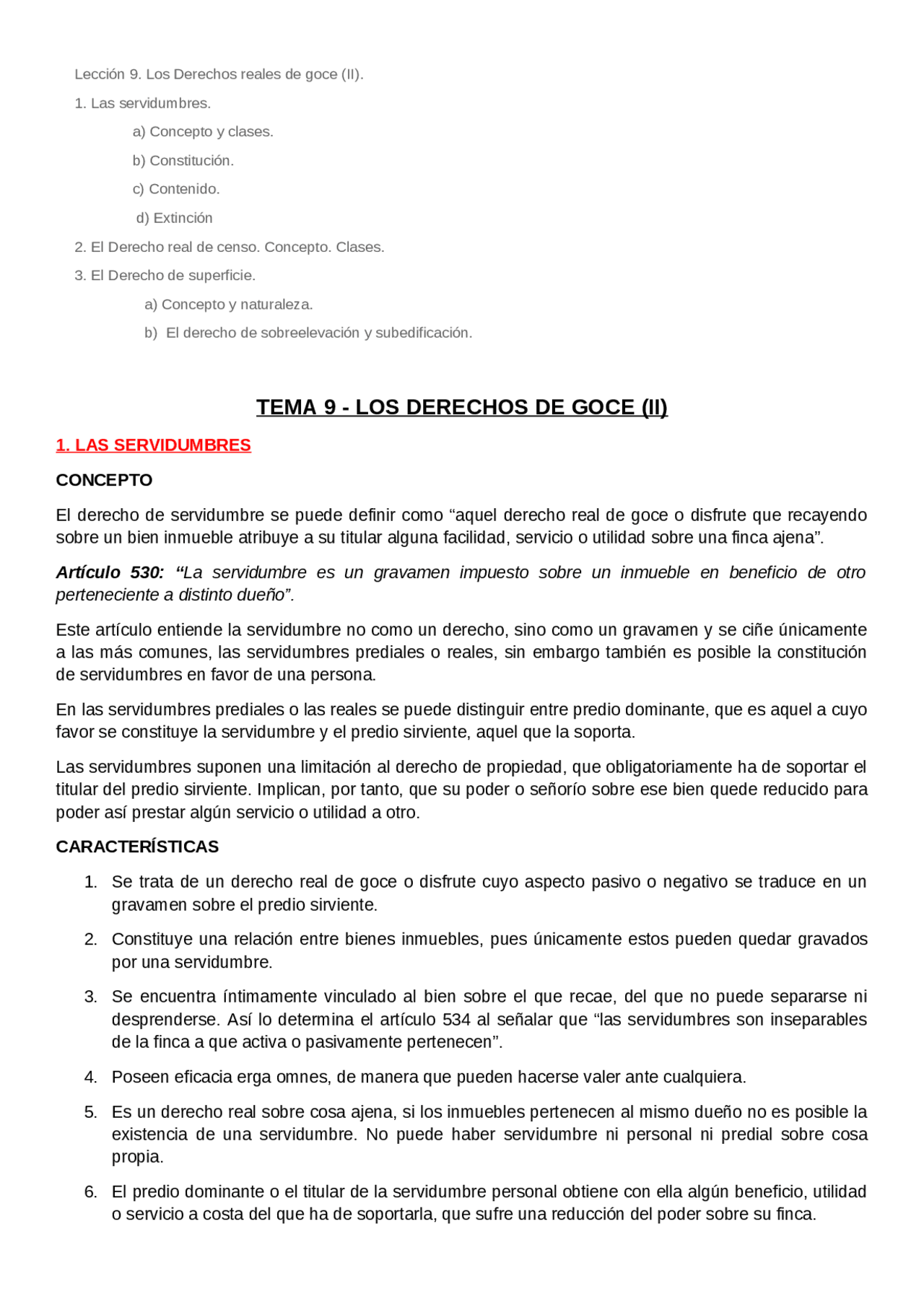 Servidumbres, Censos, Superficie y Sobreelvación: Derechos Reales sobre ...