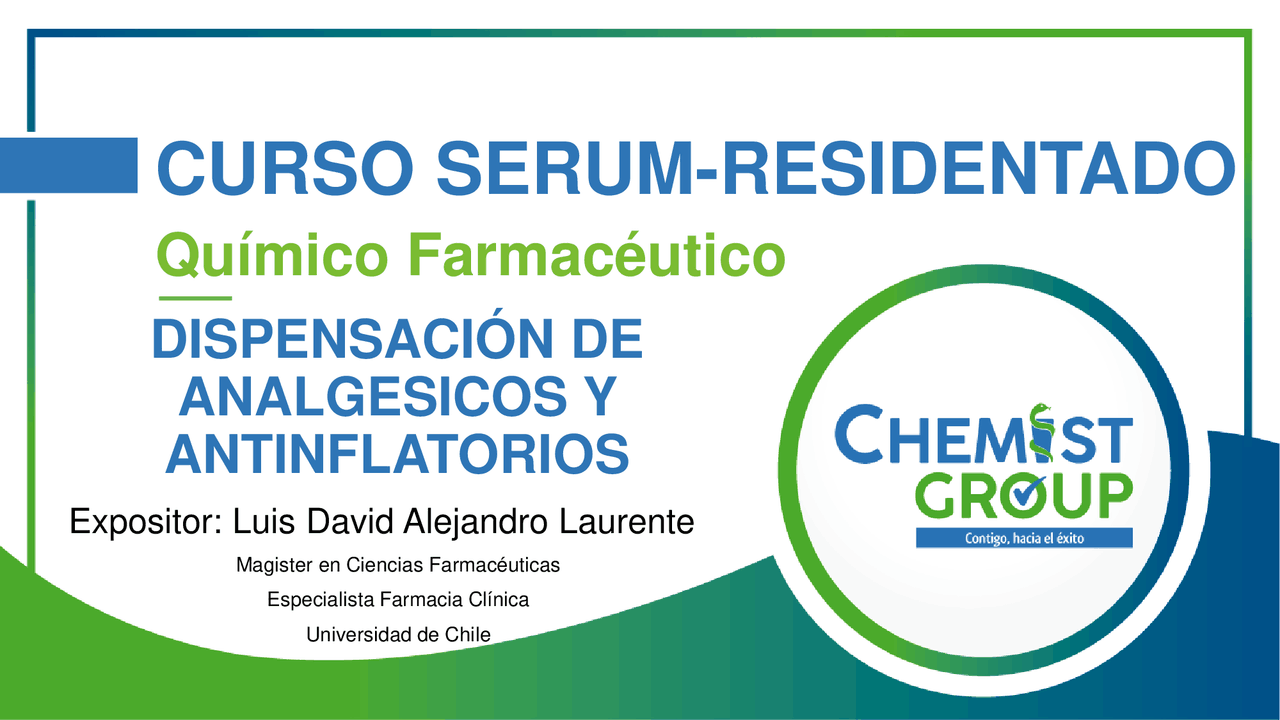 Dispensación De Analgésicos Diapositivas De Farmacia Docsity
