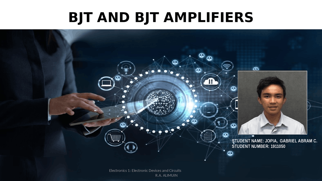 Bjt And Bjt Amplifiers Docsity
