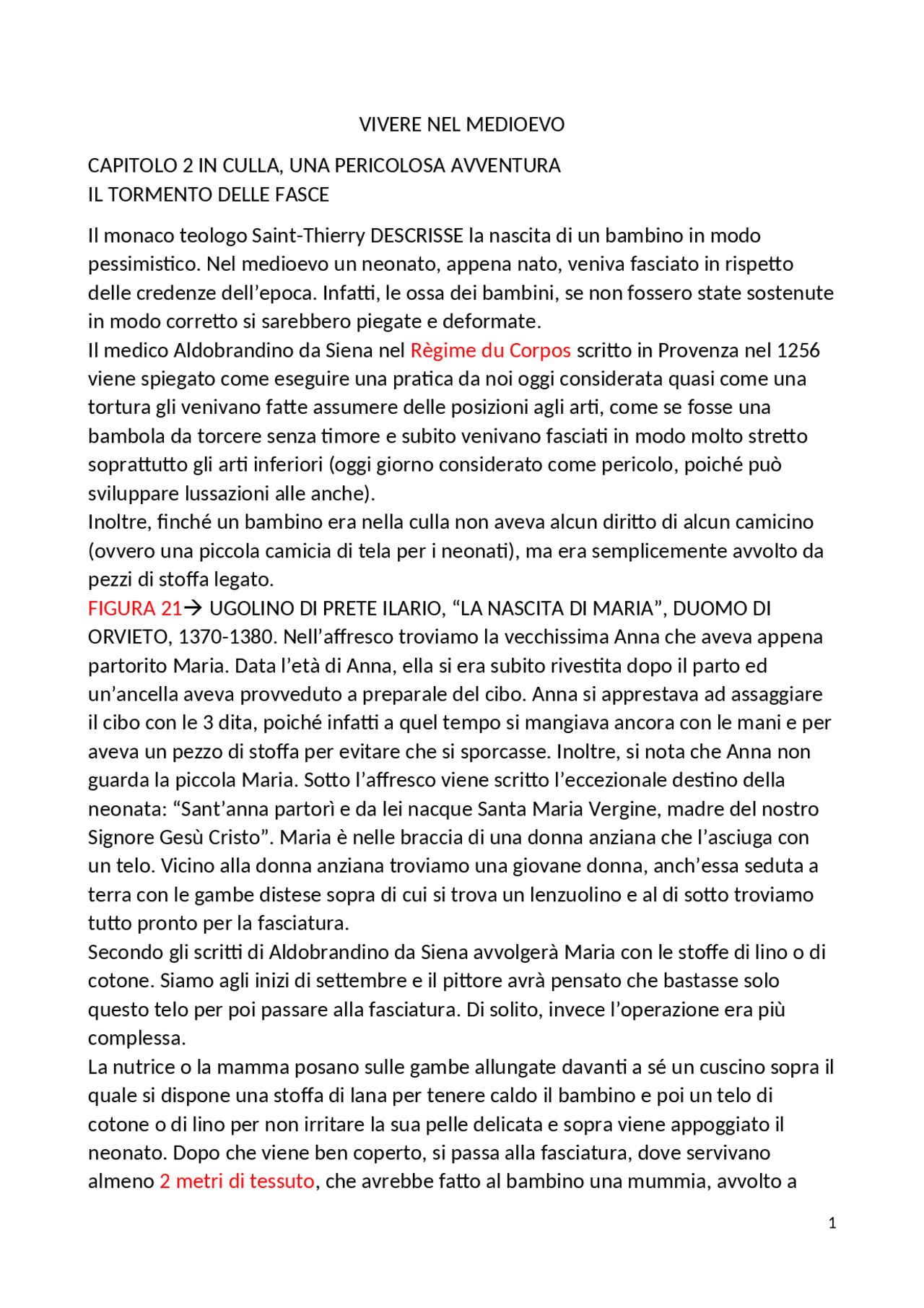 Riassunto Del Libro Vivere Nel Medioevo Appunti Di Storia Docsity
