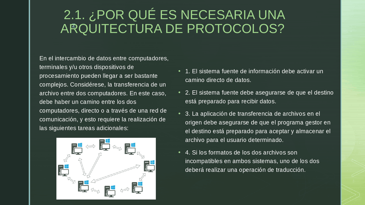 Arquitectura de protocolos - Docsity
