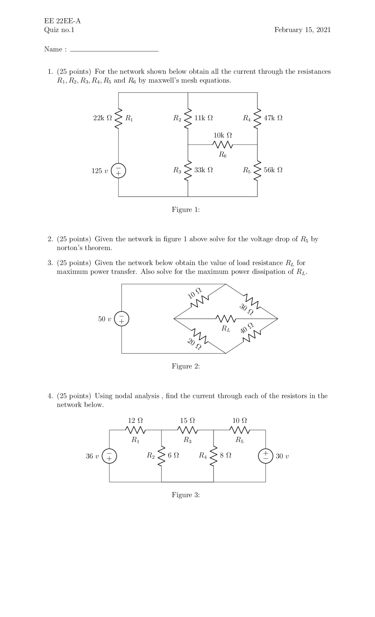 Direct Current Anddc Circuit Docsity