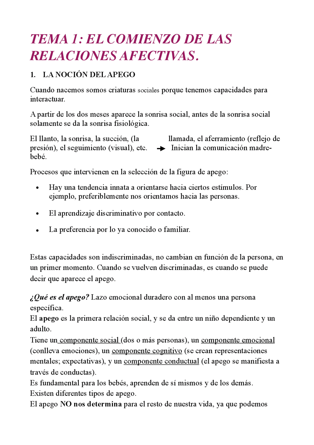 Desarrollo Social Y De La Personalidad Docsity