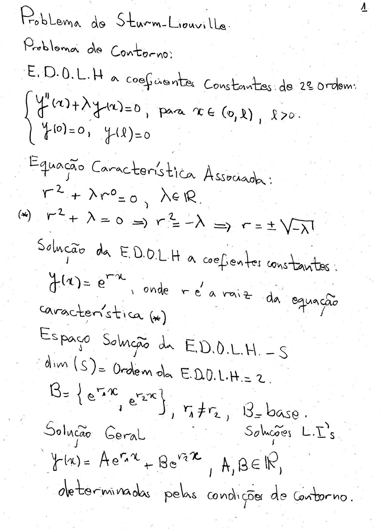 Series E Equações Diferenciais Docsity