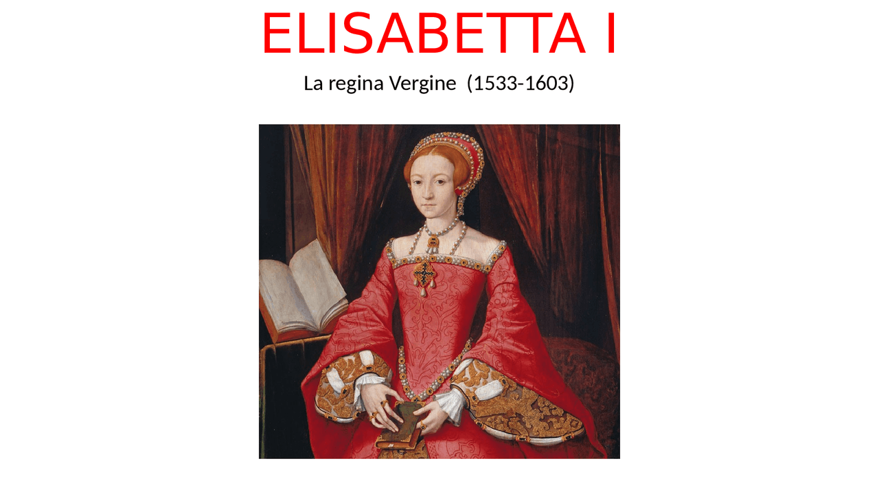 Power Point Elisabetta I Docsity