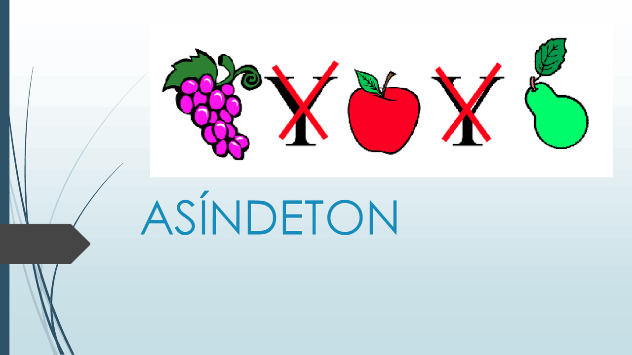 ASÍNDETON FIGURA LITERARIA - Docsity