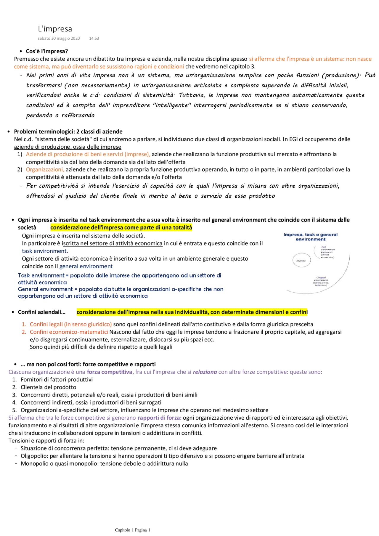Riassunti Del Libro Management In Adattamento Cafferata Docsity