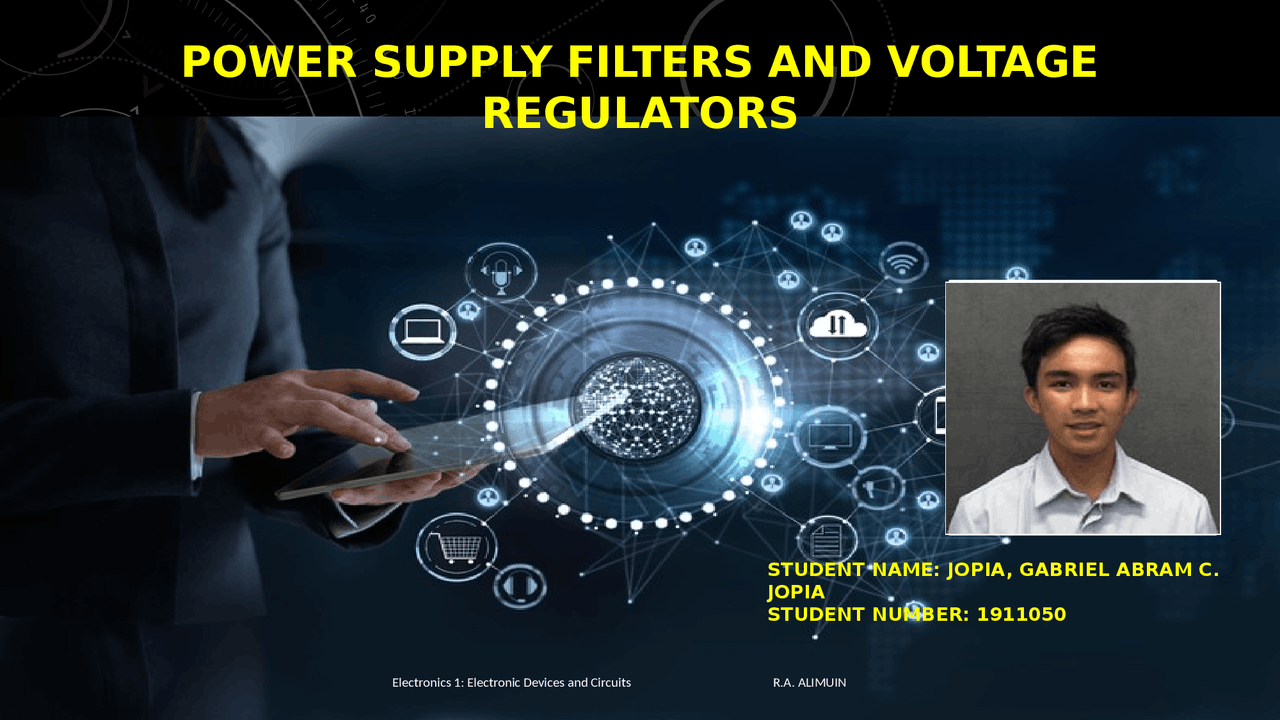 Power Supply Filters and Voltage Regulators - Docsity