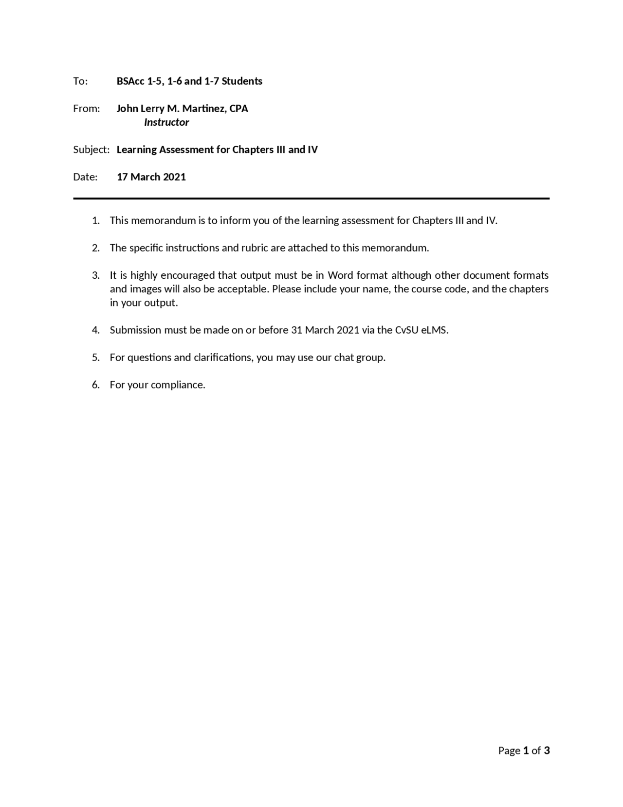Random Activities And Assignments Docsity