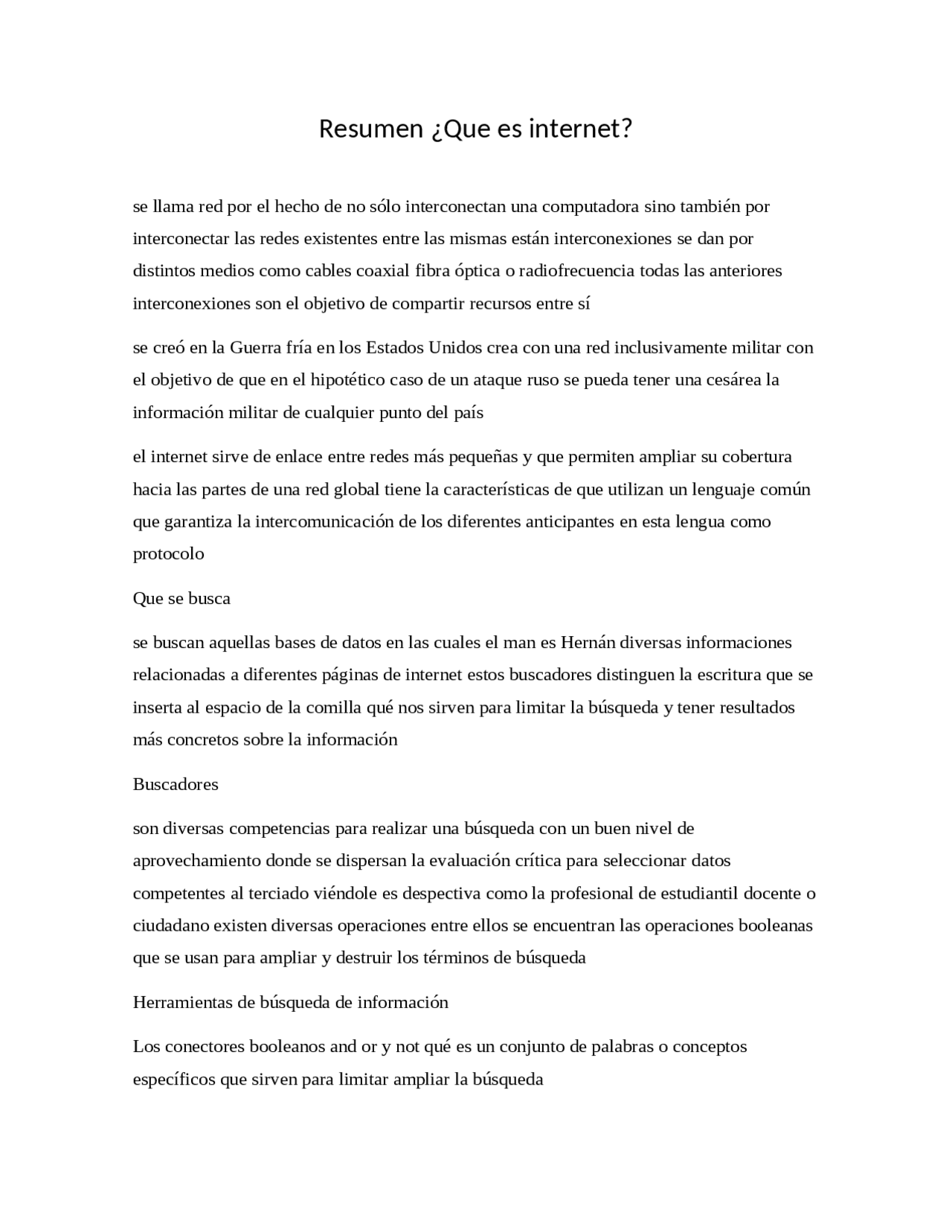 Resumen internet maravilloso 12 - Docsity