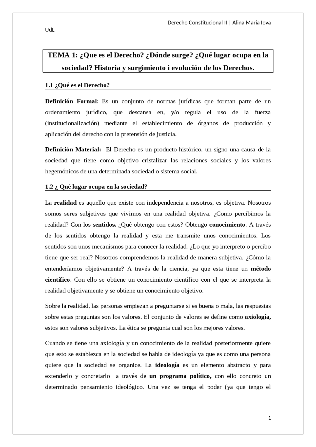 Apunts Constitucional II - Docsity