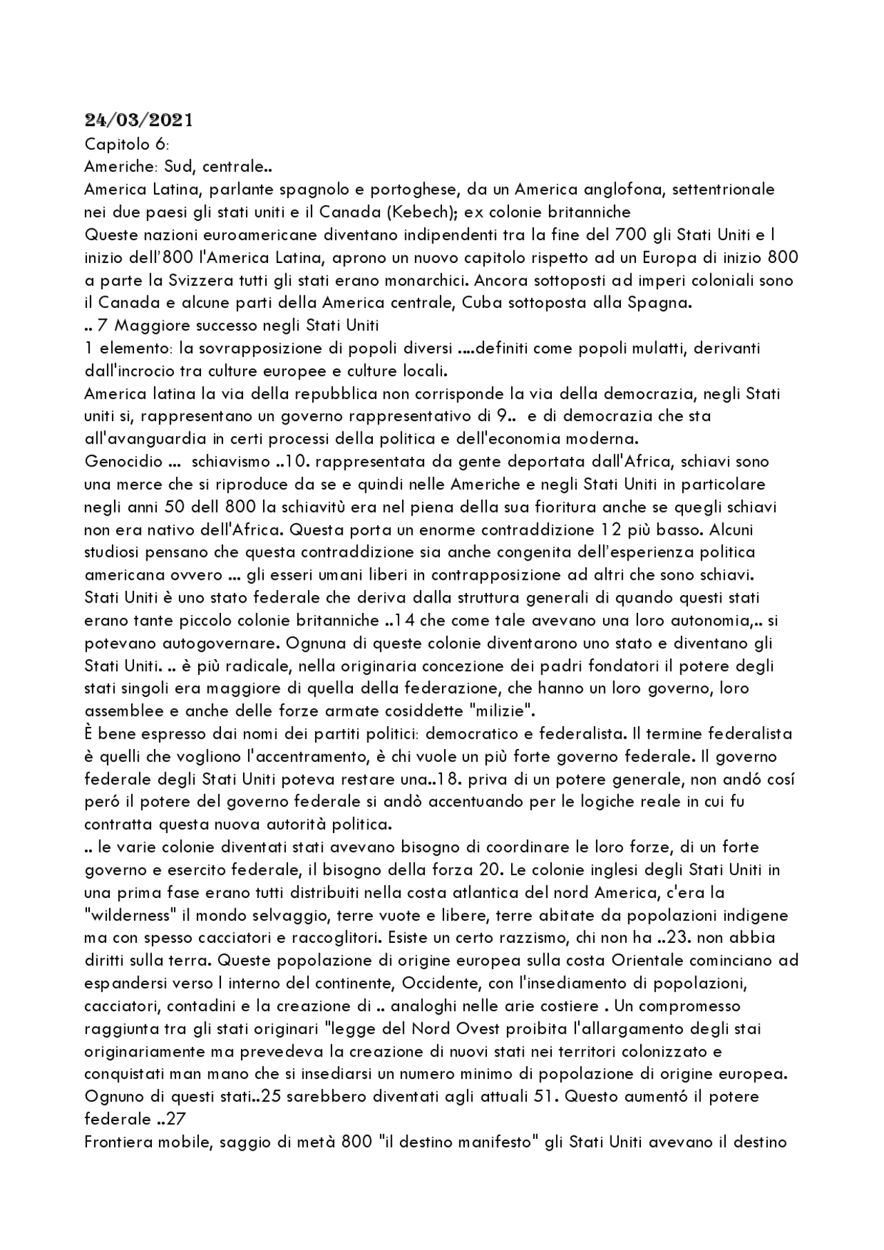 Storia Contemporanea Docsity