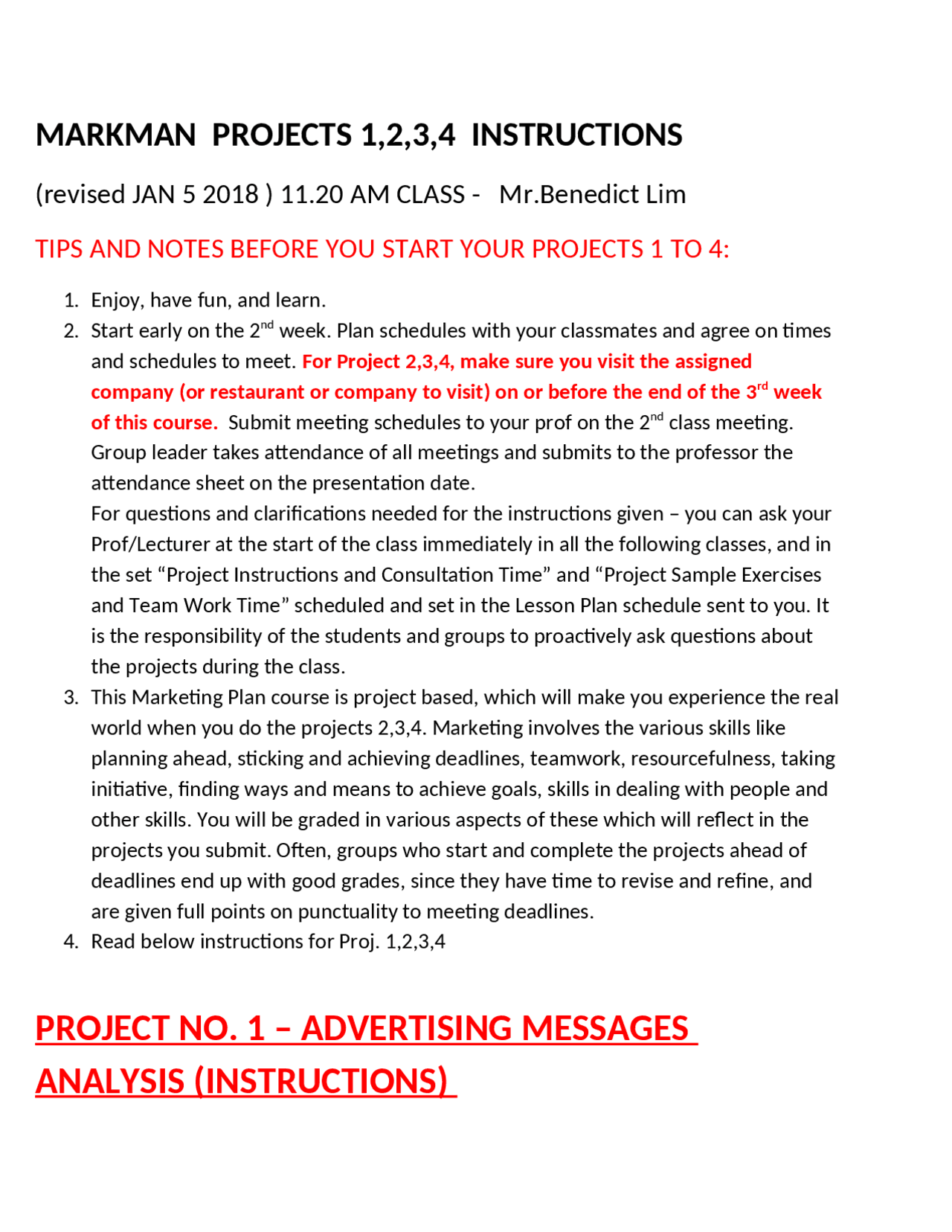 Marketing Management Questions Instructions Docsity