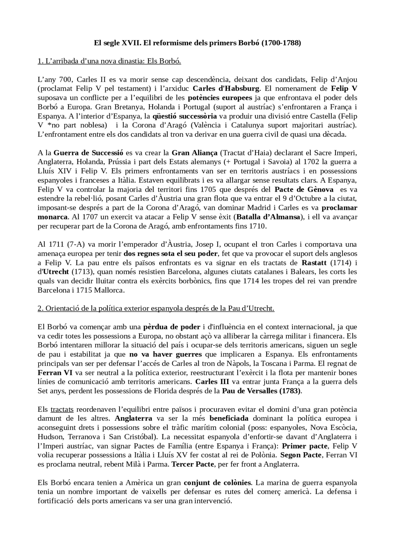 Bloc 3 Selectivitat Docsity