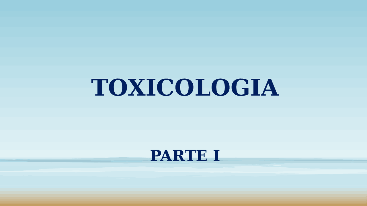 Toxicologia TeÓrica Conceitos BÁsicos Docsity
