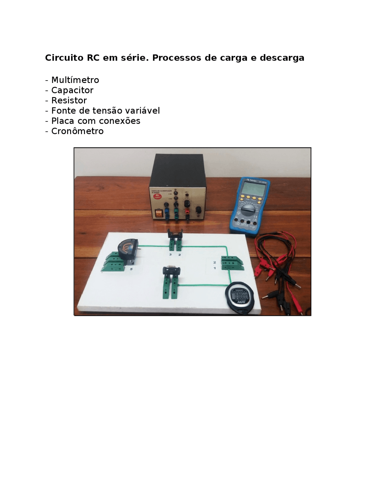 Experimento Física Iii Docsity