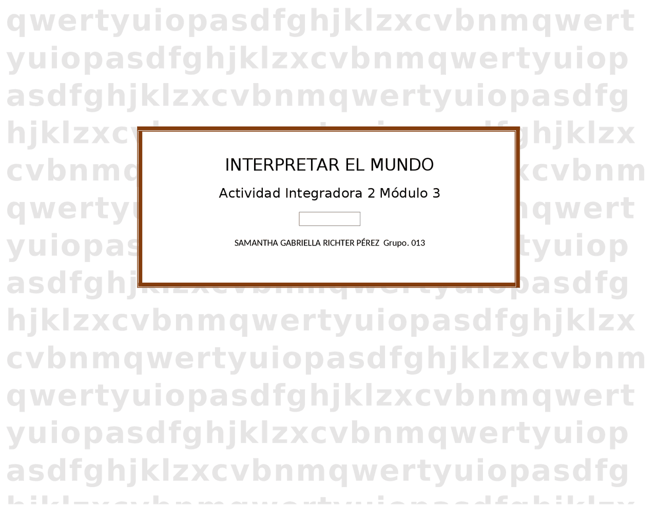 Interpretar al Mundo | Apuntes de Biología | Docsity