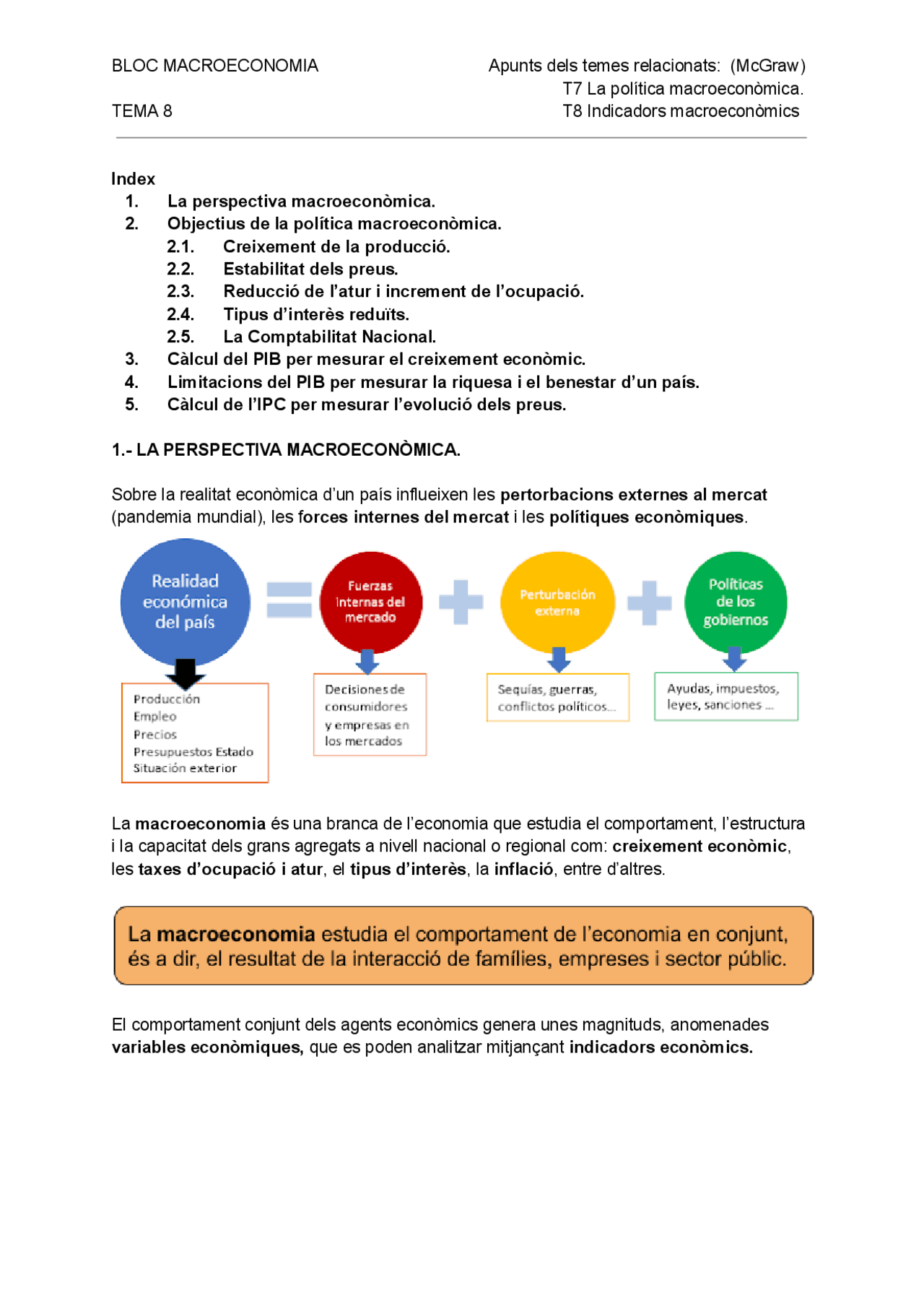 Apuntes Macro Economia Y Micro Docsity