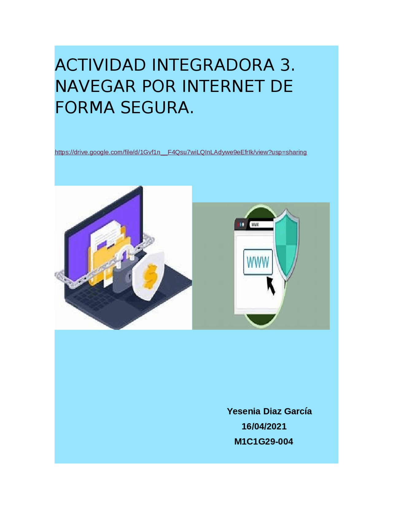 Actividad integradora - Docsity