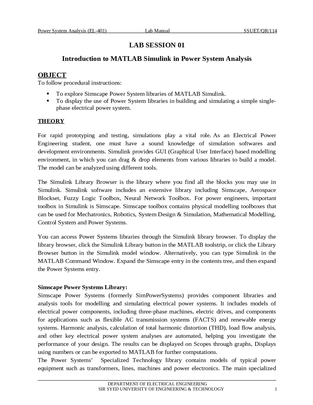 PSA Lab Manual PSA Lab Manual PSA Lab Manual | Exercises Computer-Aided ...