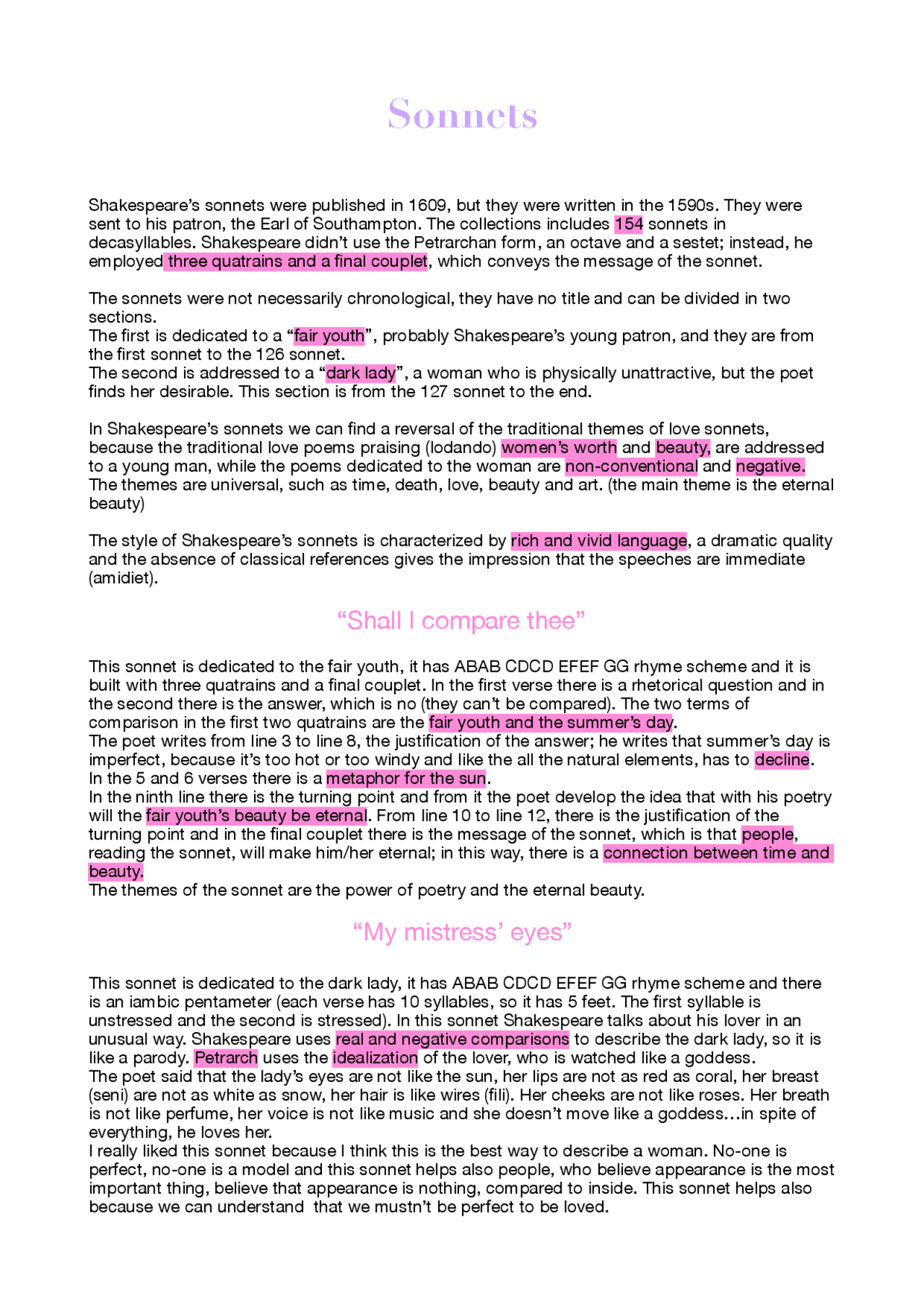 Shakespeare's Sonnets and Plays: A Deep Dive into Love, Revenge, and ...