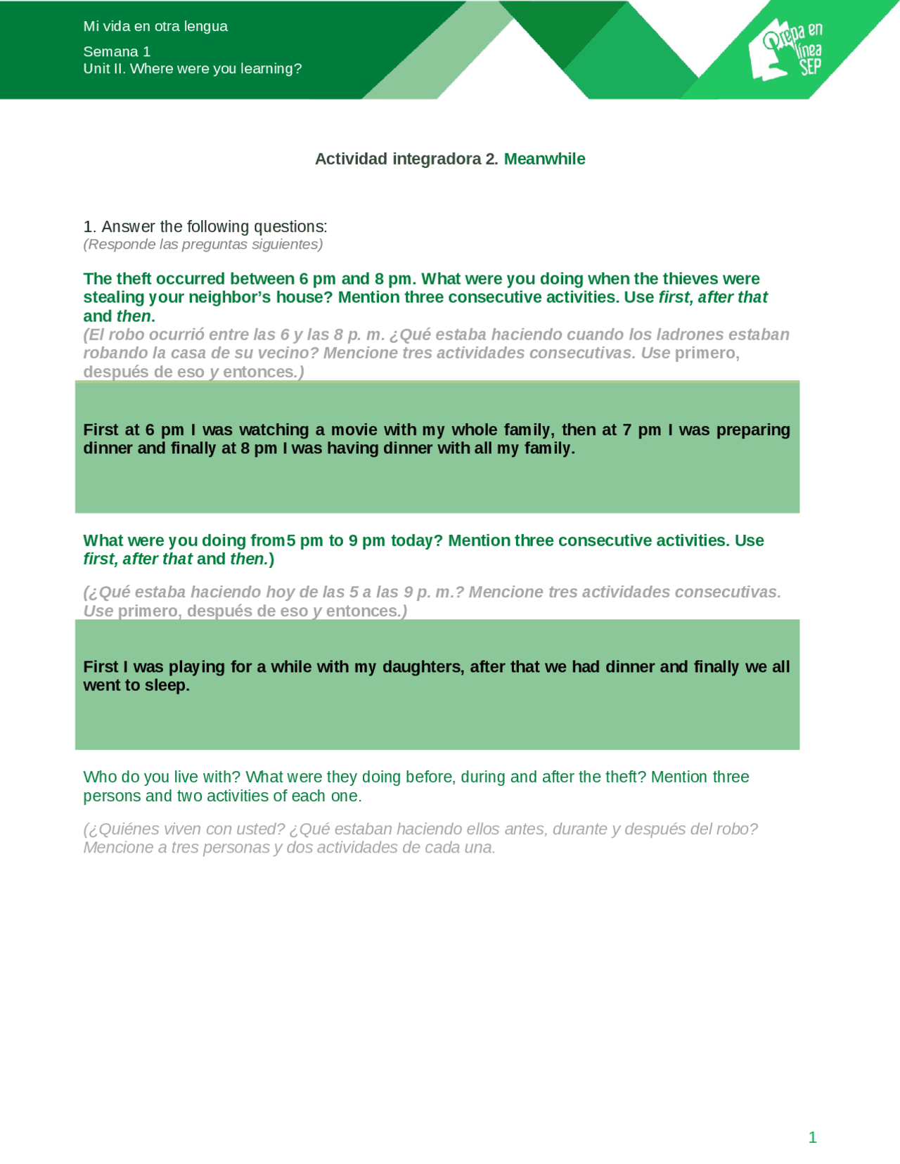 MODULO 7 SEMANA1 ACTIVIDAD INTEGRADORA 2 | Apuntes de Cultura ...