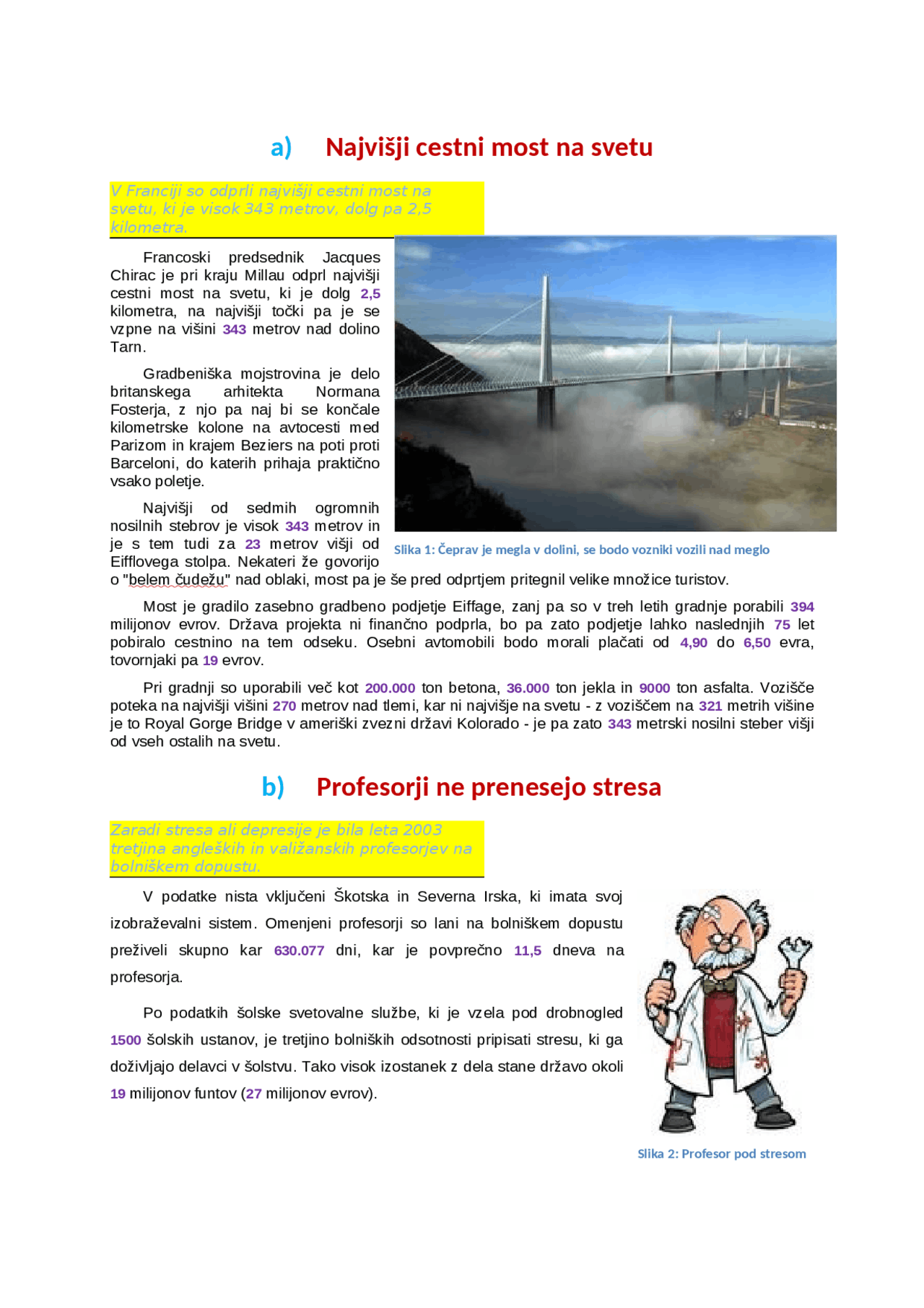 Informatika vaje/naloge | Beleške' predlog Računarstvo i informatika - Docsity