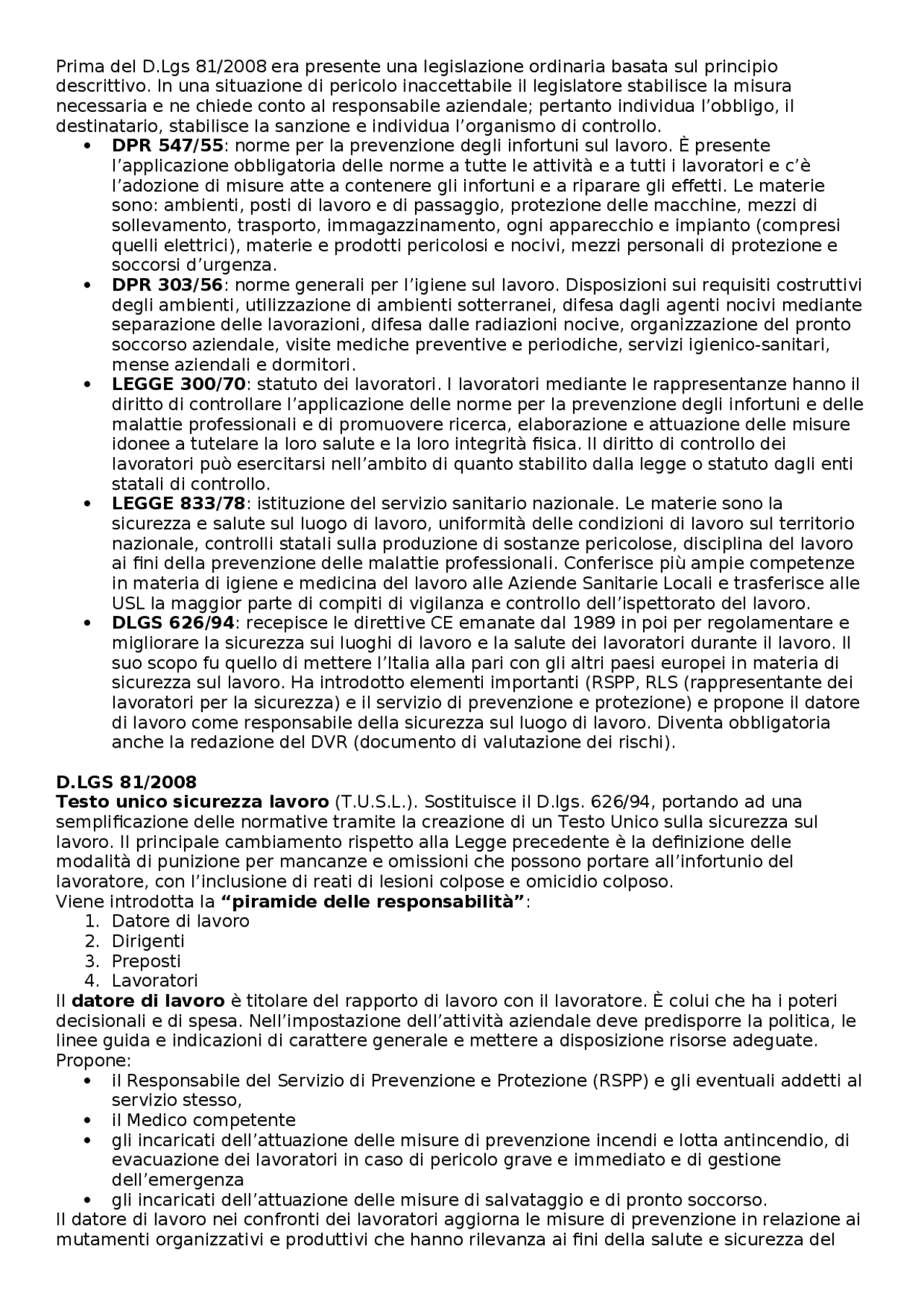 Scienze Infermieristiche Docsity