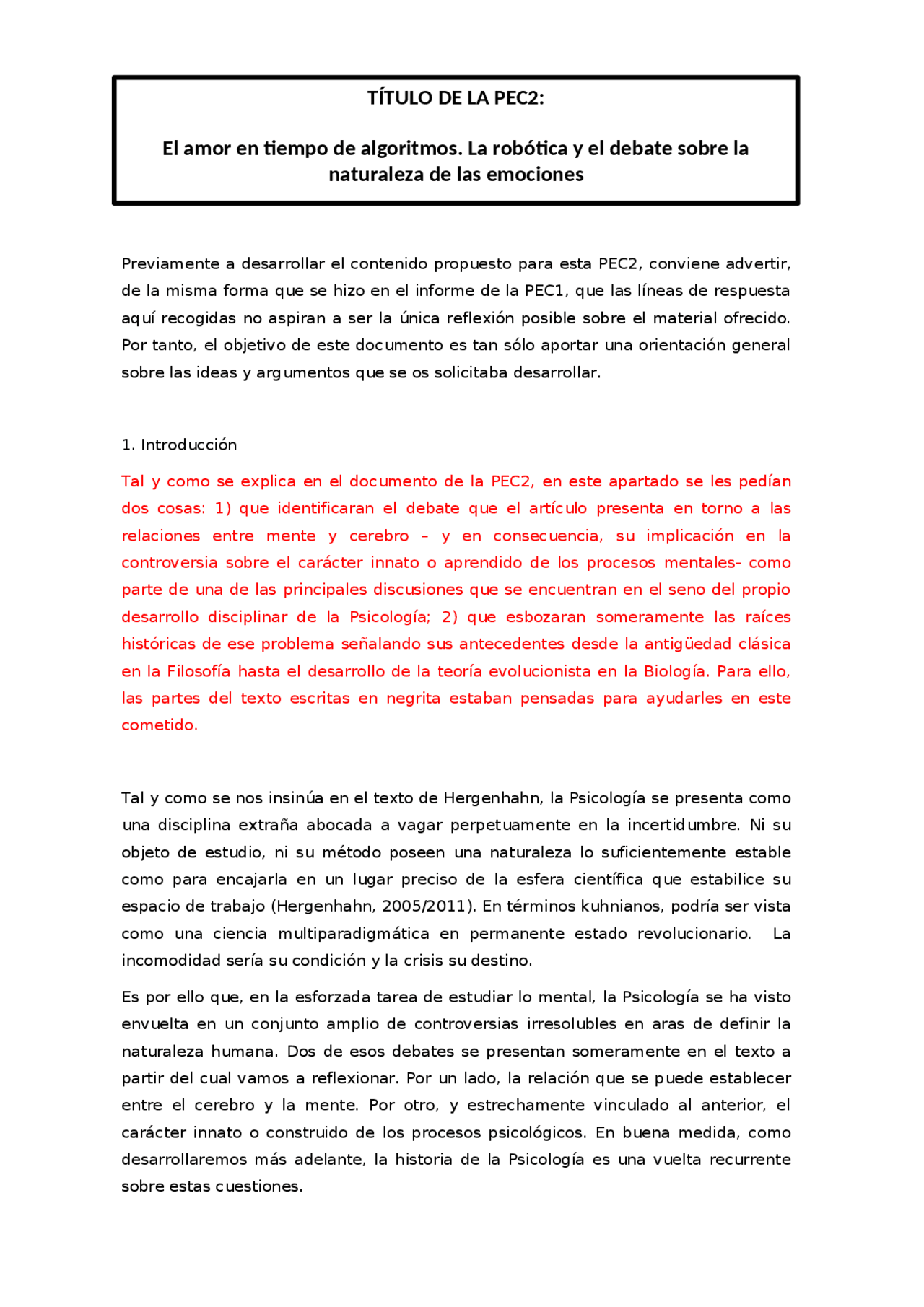 Solución Pec 2 Fundamentospsiosociales Docsity