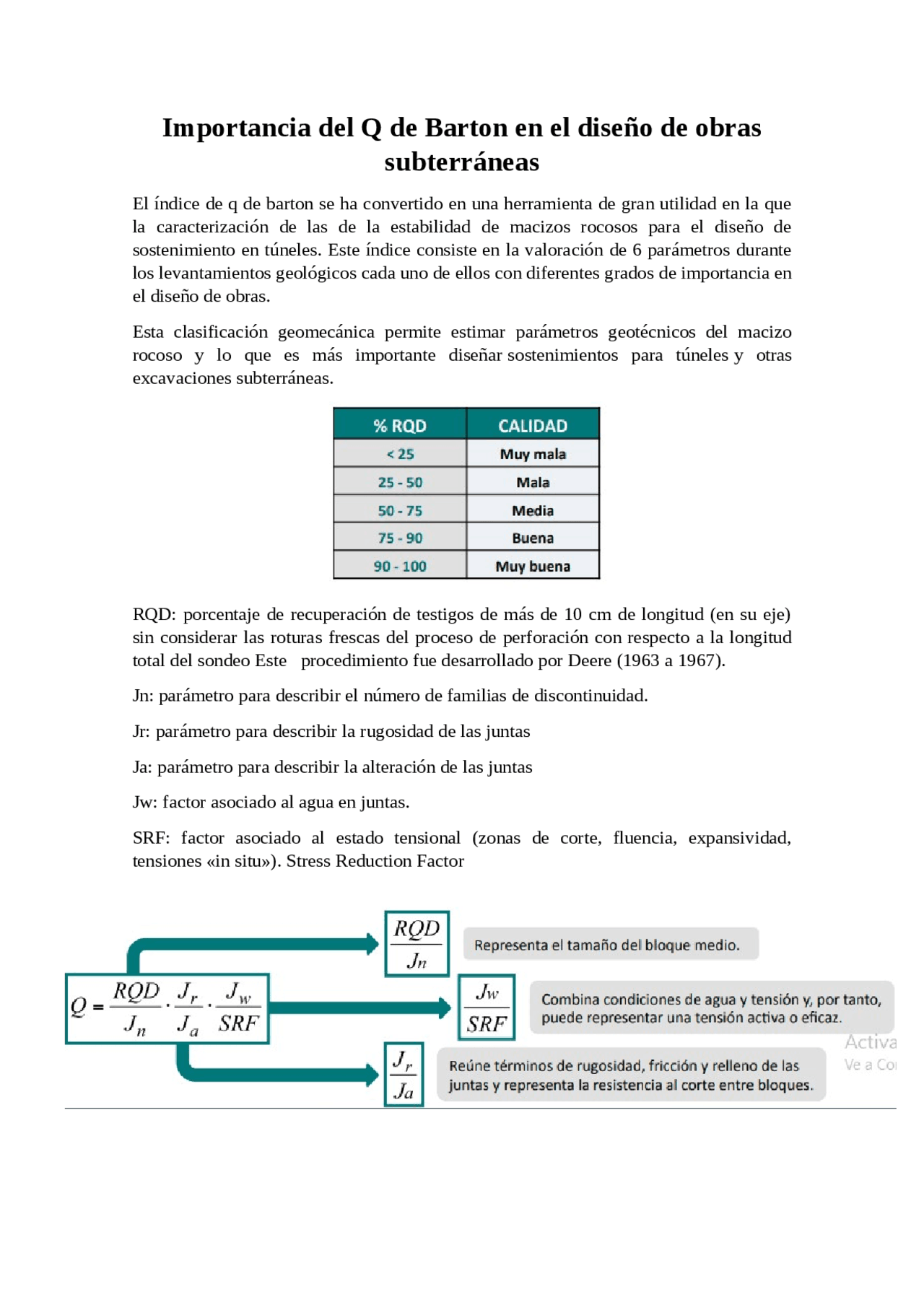 Q DE BARTON MECANICA - Docsity