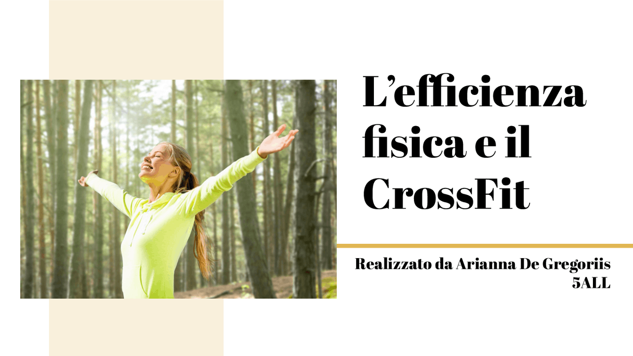 Power Point Sul Crossfit Slide Di Educazione Fisica Docsity