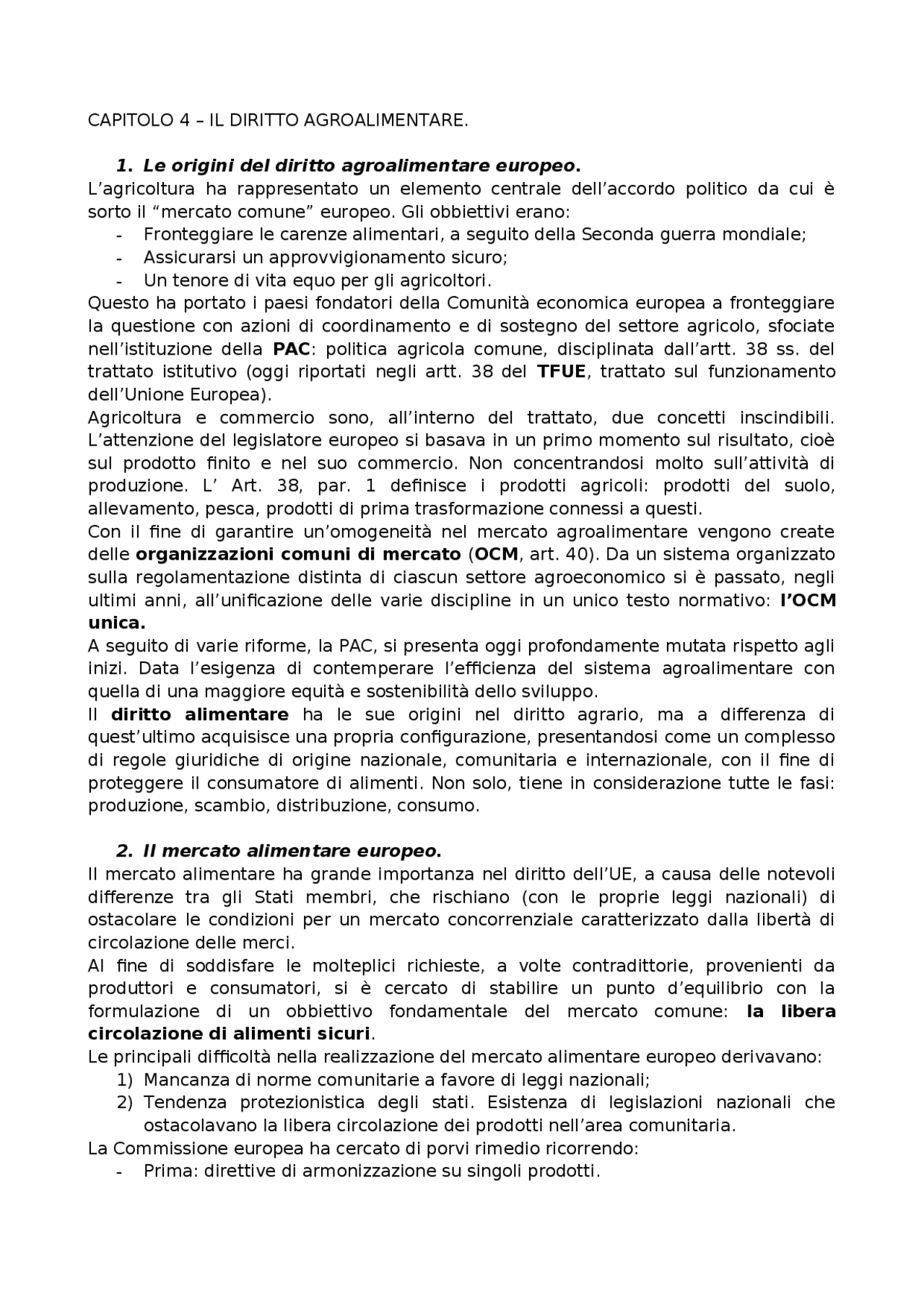 Appunti Tutela Comparata Dei Diritti Docsity