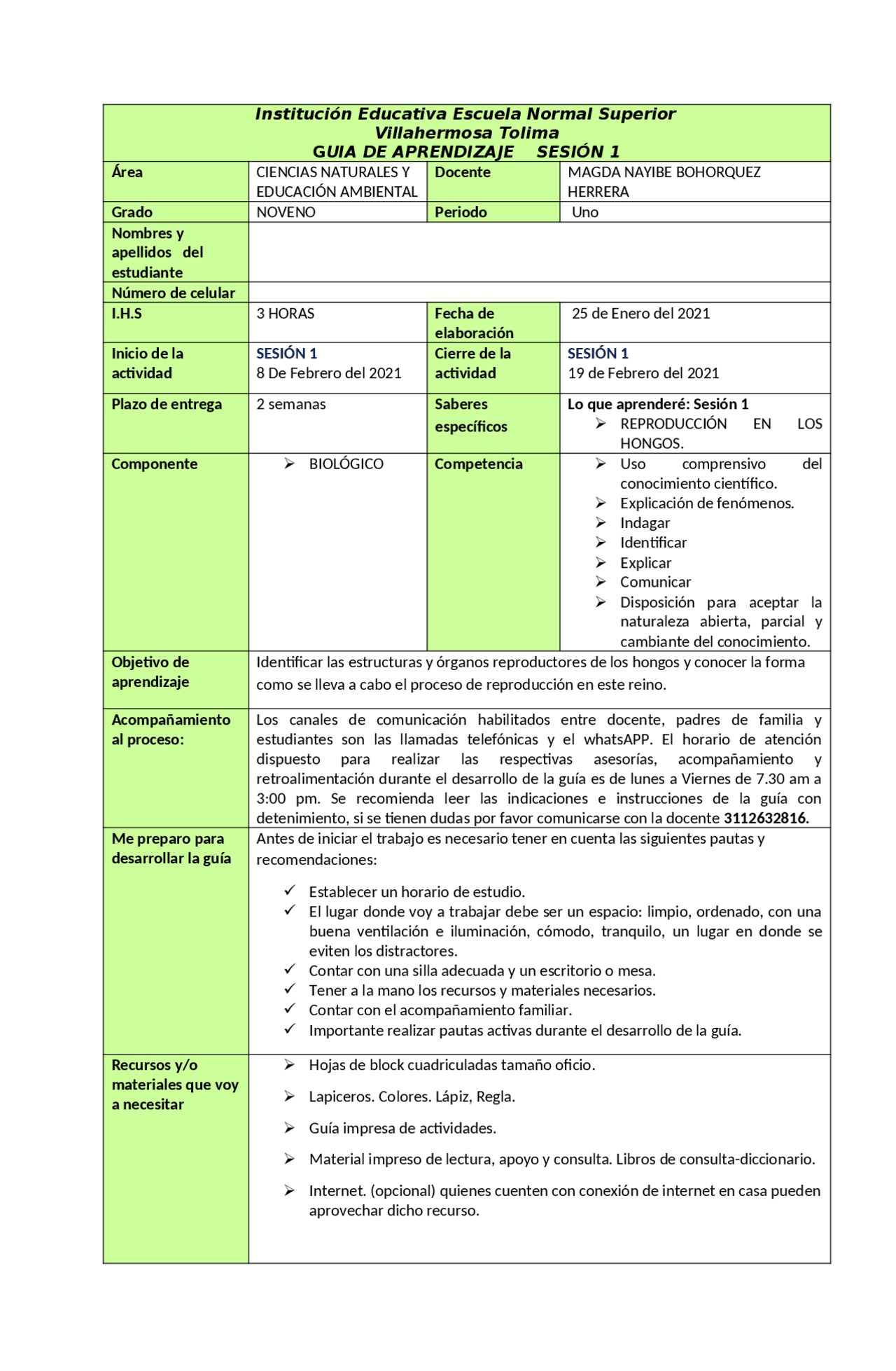 Guia Noveno Ciencias Docsity