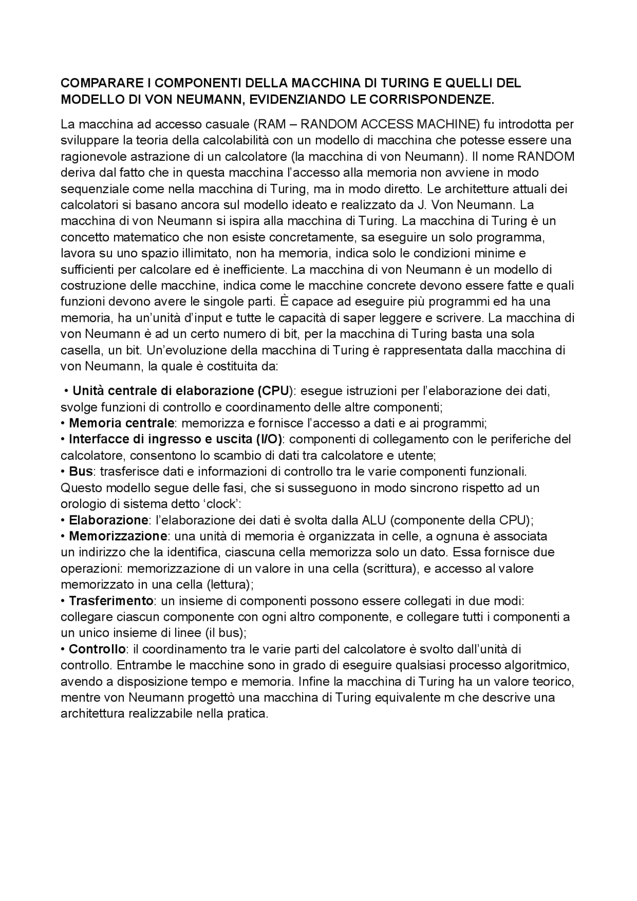 Informatica Per Le Scienze Politiche Docsity