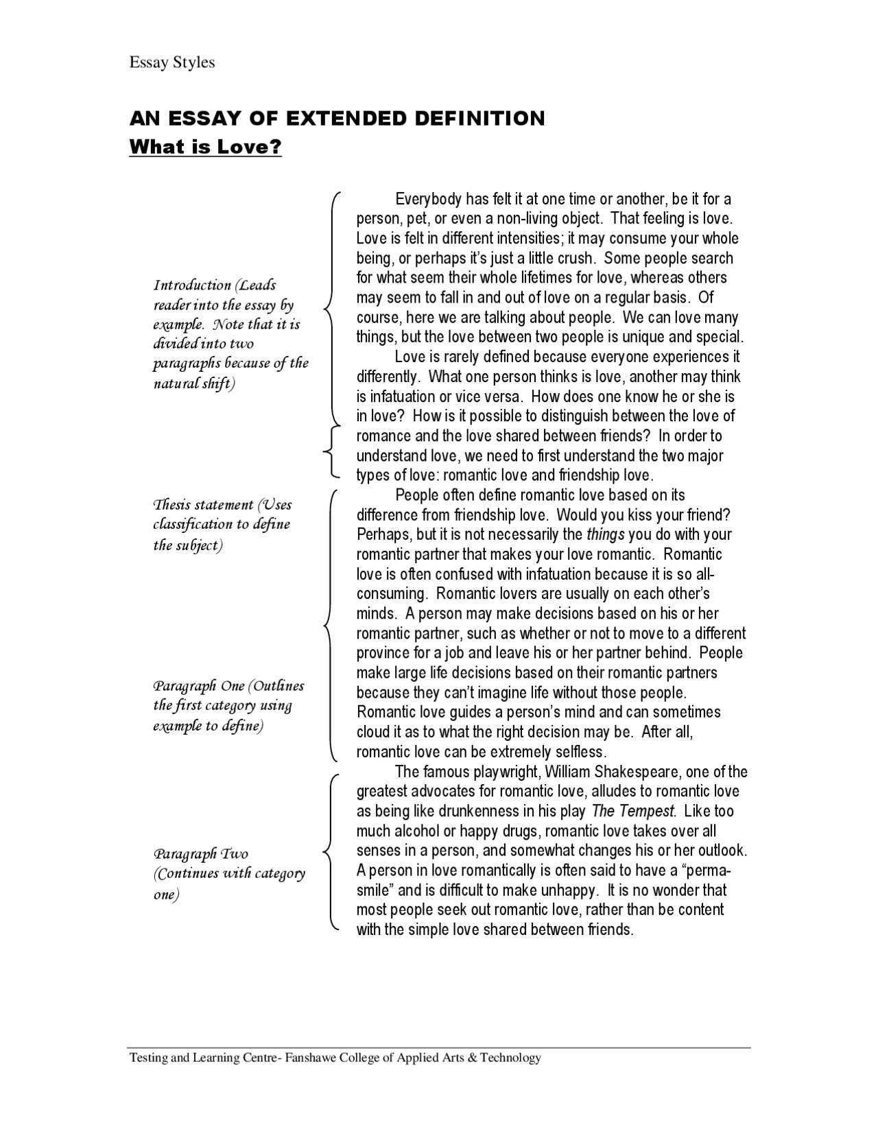 Essay Definition Meaning Kliniek Online