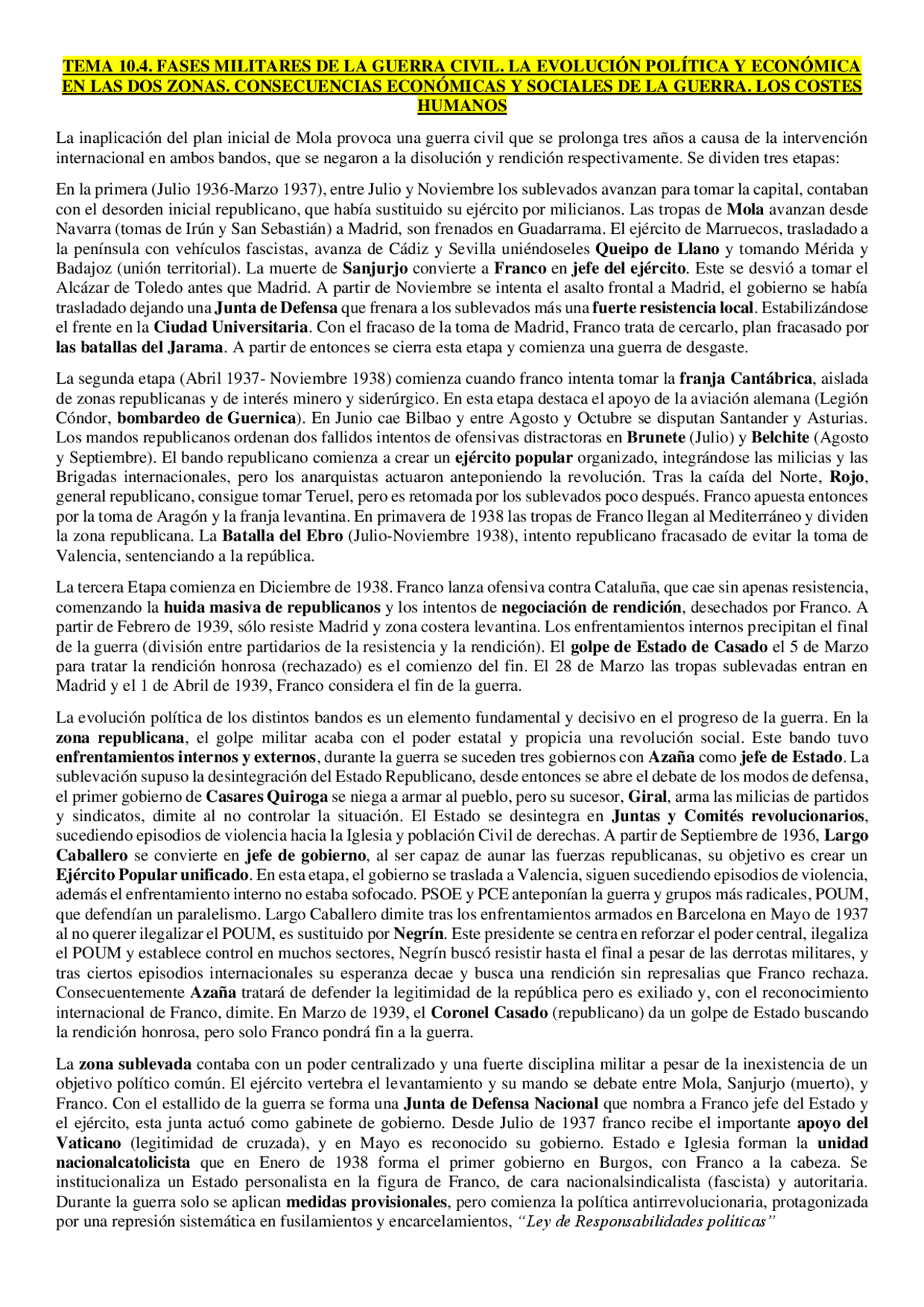 La Guerra Civil Española: Análisis Completo de Fases Militares ...