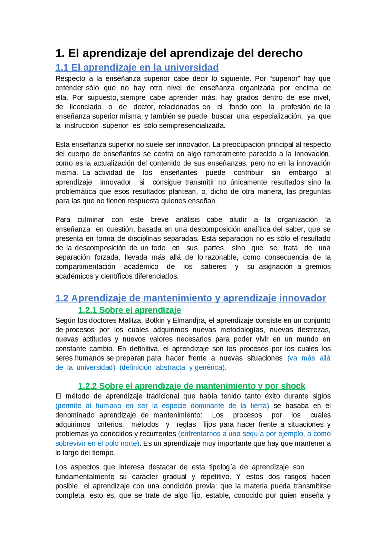 Apuntes Fonaments Del Dret Docsity