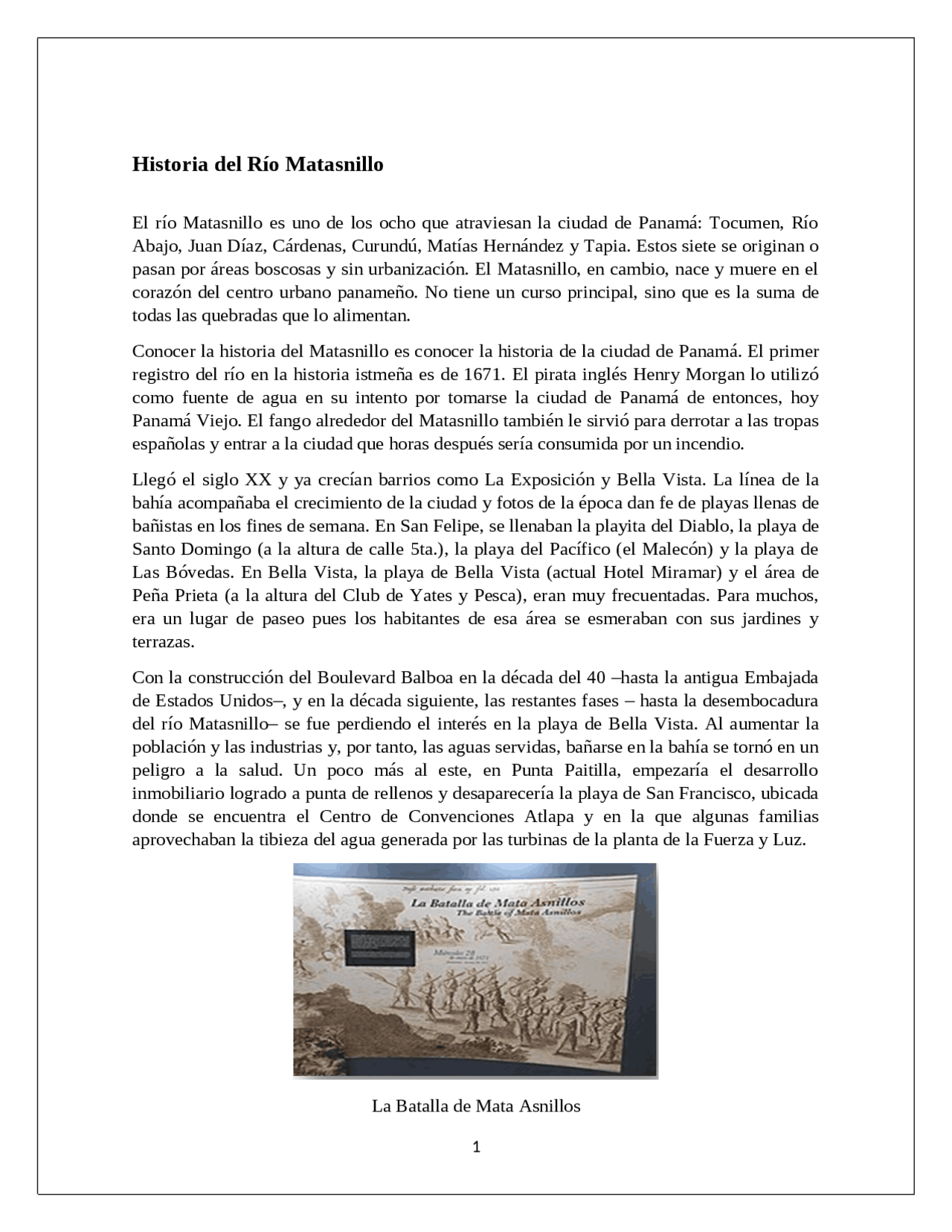 Cuenca Hidrografía del Rio Matasnillo - Docsity