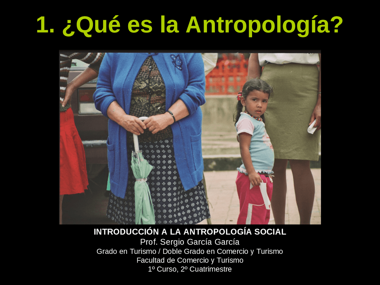 QUÉ ES LA ANTROPOLOGÍA - Docsity