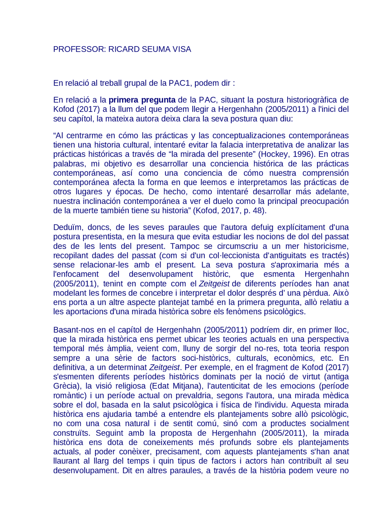 Solución Pac 1 Historia De La Psicologia Docsity